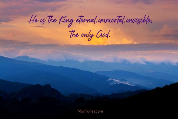 Blank Space in Transition is Not Empty. God is There - Nan Jones
